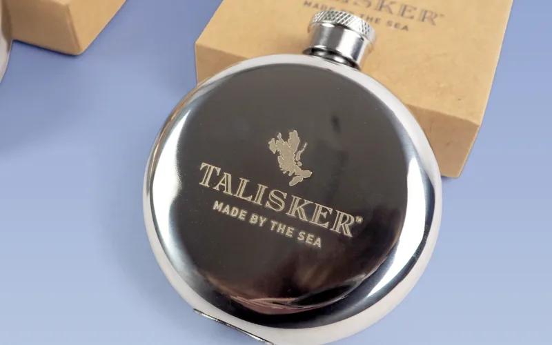 Branded Hip Flasks | Custom Engraved, Embossed & Printed | Curious Vision