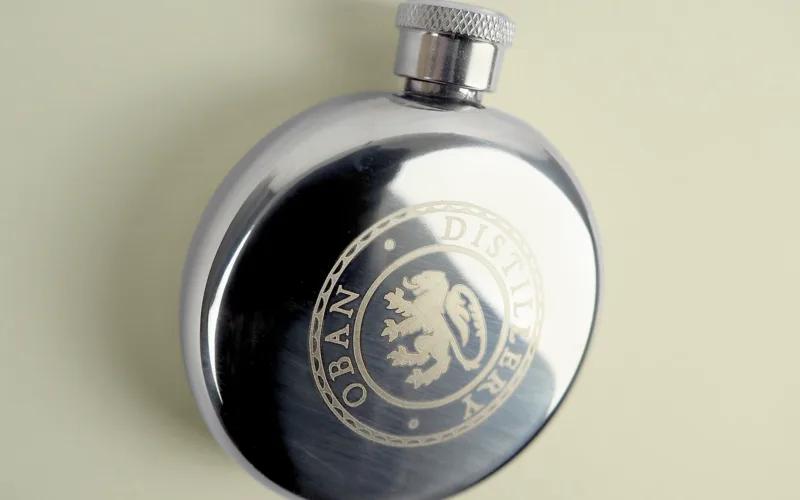 Branded Hip Flasks | Custom Engraved, Embossed & Printed | Curious Vision
